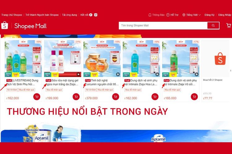 Shopee Mall Là Gì? Điều kiện và cách đăng ký trở thành Shopee Mall
